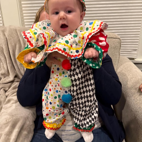Infant Clown Costume- Child Costume - Etsy