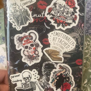 Die-cut Stickers Stalker Romance Book Bookish Booklover Dark Romance ...