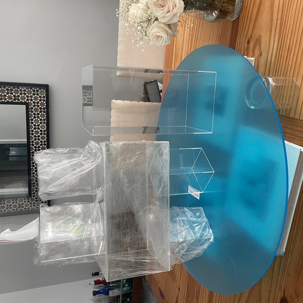 Timeless 5-sided Clear Acrylic Box- 1/4" Thick Material - Custom Sizing ...