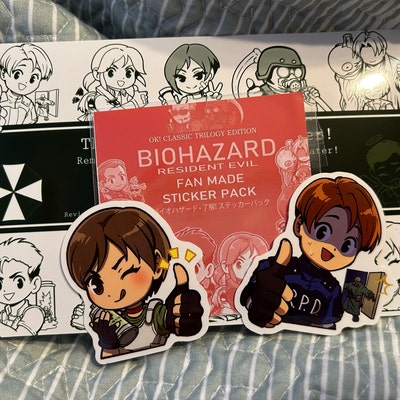 BIOHAZARD Classic OK Sticker Pack バイオハザード了解ステッカーパック - Etsy