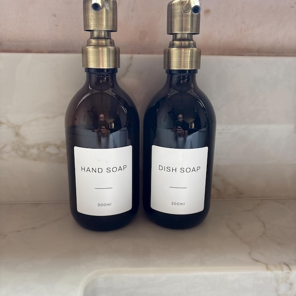 Matte Black Glass Spray Bottle - Refillable Coloured Trigger Spray ...