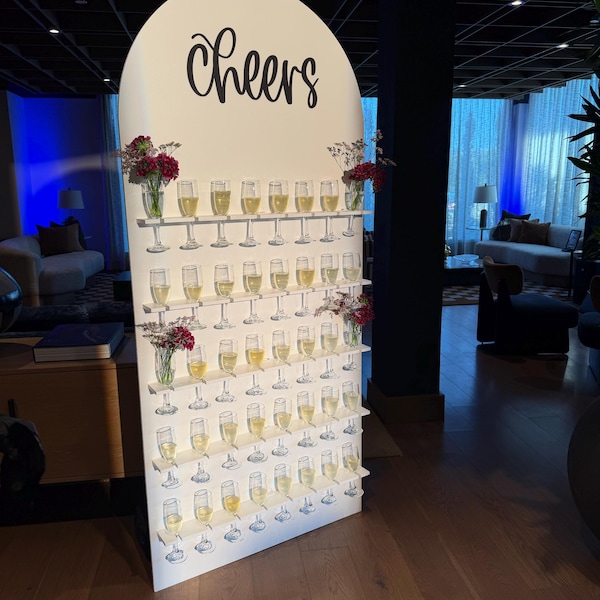 Collapsible Champagne Wall, Treat Wall, Dessert Stand, Foldable ...