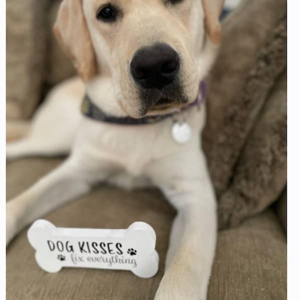 Dog Tiered Tray Decor, Dog Themed Home Decor, Tiered Tray Mini Sign ...