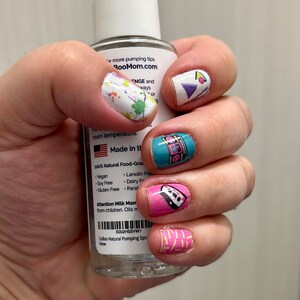 Honey Bunny Nail Wraps / Easter Nail Wraps / Bunny Nail Wraps - Etsy