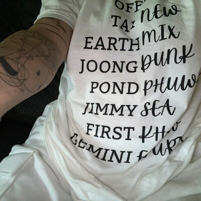 Mewtul Thai BL Actor Sticker, Thai BL Lover, Boy Love Fandom, Thai Boy ...