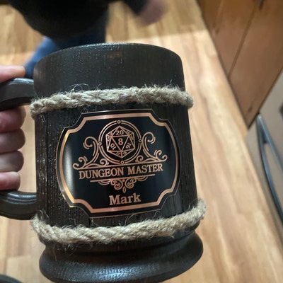 Dungeon Master Personalized Mug. Dungeon and Dragons Mug Custom Beer ...