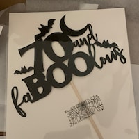 My First Booday Cake Topper 1st Halloween Birthday Happy - Etsy Canada