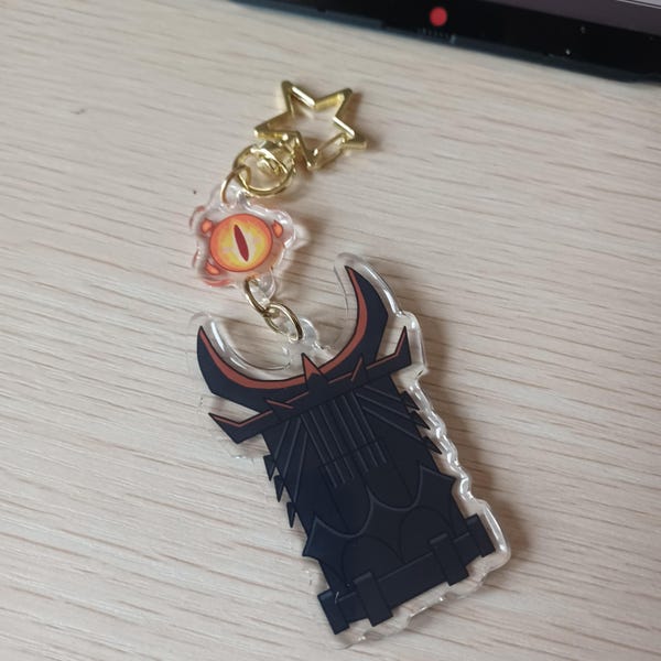 Garf Acrylic Keychain | Orange Cat Keychain | Lasagna Cat Keychain ...