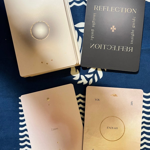 Reflection Mindful Ritual Oracle Cards, Mindset & Affirmation Deck ...