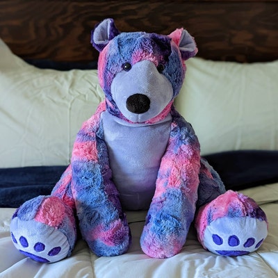 Sherbet Polar Bear PDF Sewing Pattern 30 Long Stuffed Animal - Etsy