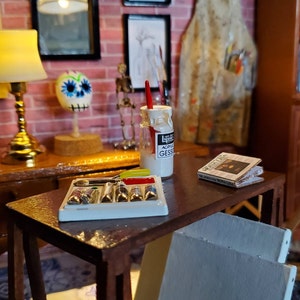 Human Skeleton HO Scale 1:87 Miniature for Horror Diorama, Dollhouse ...