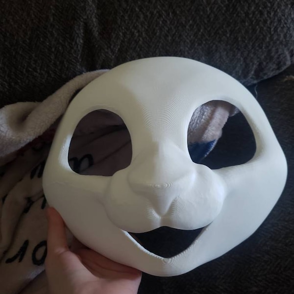 Kemono Kitty Fursuit Head Base 3D Printed Fursuit Mask, Furry Animal ...