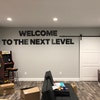Welcome Sign Welcome to the Next Level Dimensional Letters Sign SKU ...
