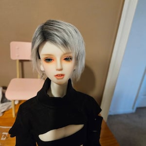 1/8 1/6 1/4 1/3 Head Clear Silicone Wig Cap Protection Cover for BJD ...