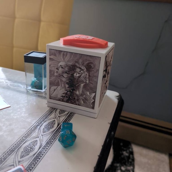 Cthulhu Deck Box Magic the Gathering Deck Box Personalized Trading Card ...