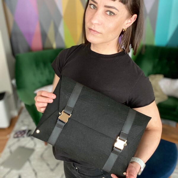 Burgundy Vegan Leather Fold Over Bag, Burgundy Leather Clutch, Vegan ...