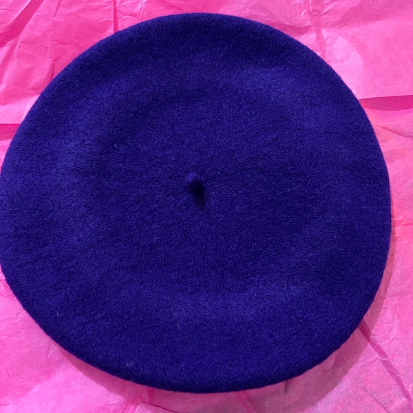 Mini Beret Hat, Small Wool Beret, Child's Beret Hat, Colorful Mini ...