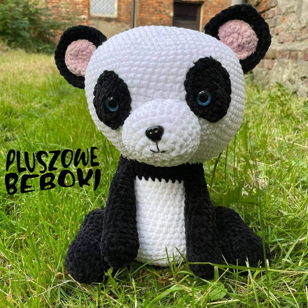 PATTERN: Cuddle-sized Teddy Bear Amigurumi, Crocheted Bear Pattern ...