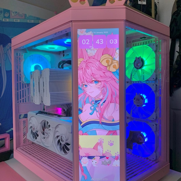 Screen Ears, Cat Ears for Monitors, Kawaii Cat Ears, Cute PC Gaming ...