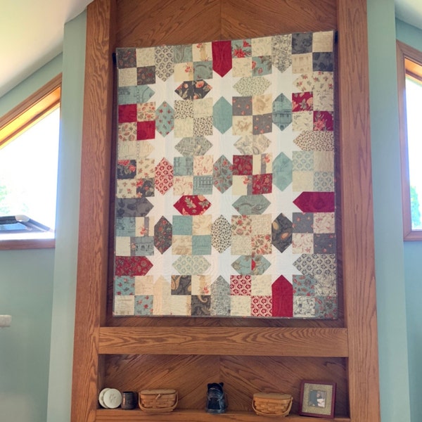 Handmade Quilt for Sale Sweet Anna Checkie Quilt - Etsy