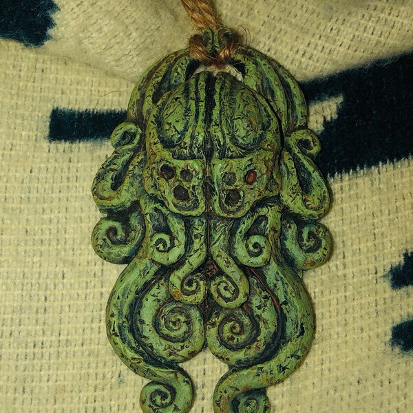 Cult of Cthulhu Amulet - Etsy
