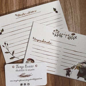 Fall Foraging Bundle 8x8 Print | Etsy