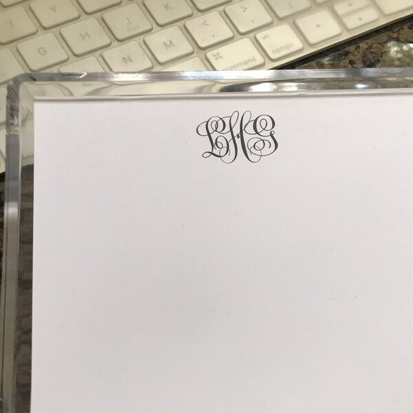 Large Personalized Super Slab Note Pad - Etsy