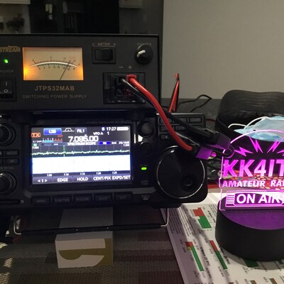 Ham Radio Lighted on Air Callsign Display LED Amateur Radio Operator ...