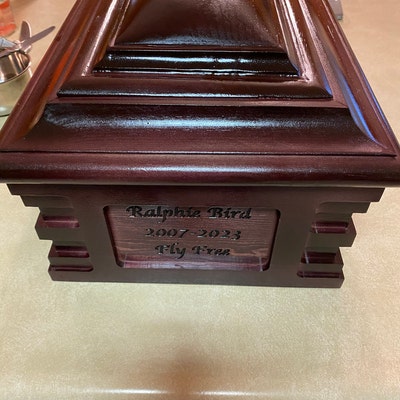 12 X 24 Pet Casket & Memory Chest Custom Pet Funeral Box, Pet Coffin ...