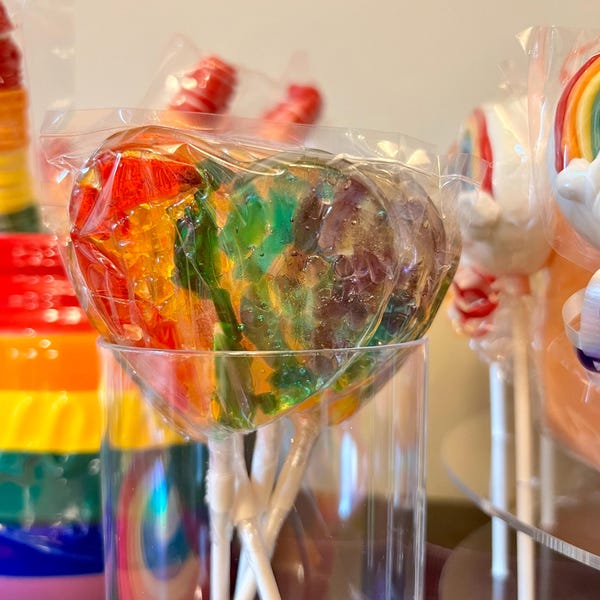 3D Sea Shell Lollipops 6-piece Set by I Want Candy - Etsy