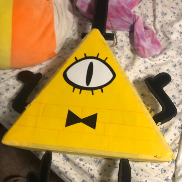 Bill Cipher (gravity Falls) Piñata - Etsy
