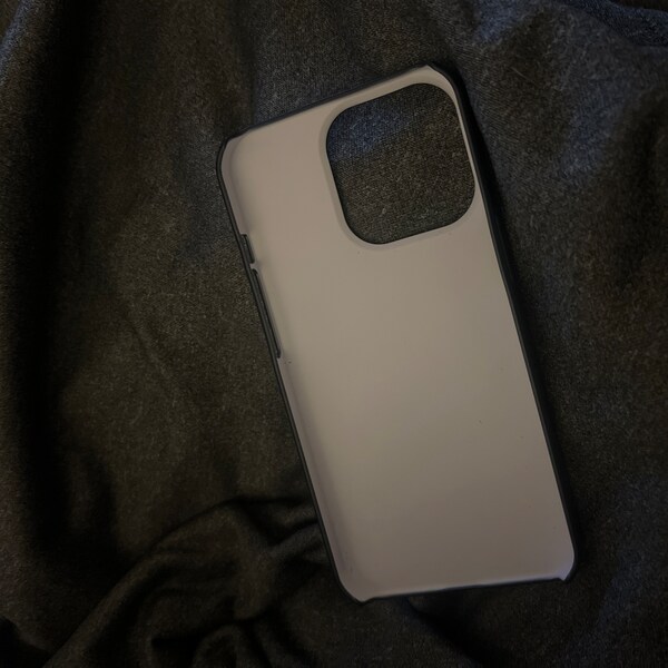 RED MATTE Minimalist Aesthetic Phone Case iPhone 16/15/14/13/12 Pro Max ...