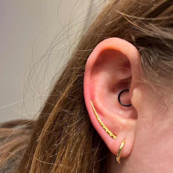 Sterling Silver Ear Climber Earrings - Ear Climbers - Silver Earrings ...