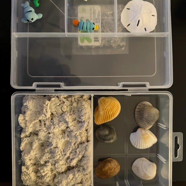 3D Printed Marine Animal Toy Bundle, Colorful Fidget and Sensory Aids ...