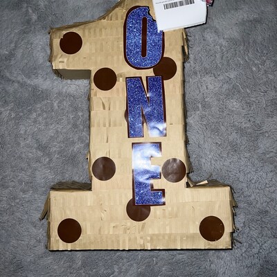 20'' Tall Tan Color Number One Pinata Chocolate Chip Cookie Theme - Etsy