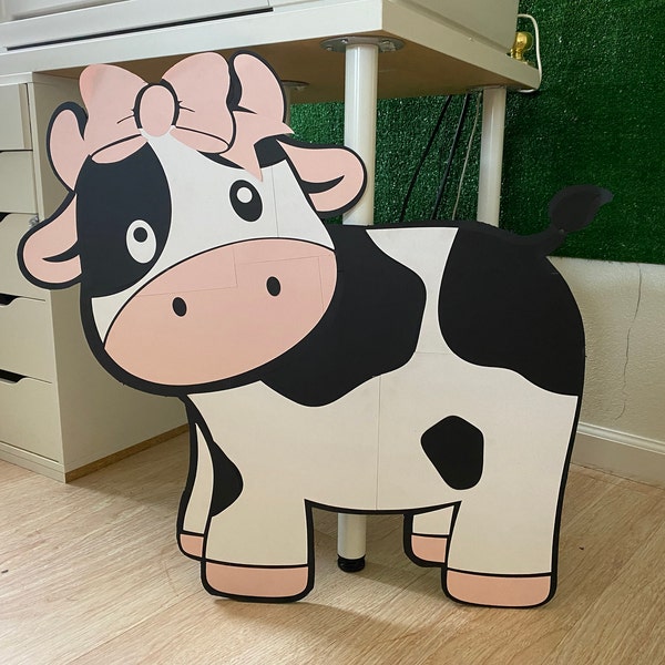 Cute Cow SVG PNG DXF Eps. Layered & Whole Image Digital Download ...