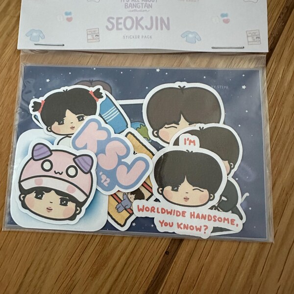 Wave to Earth Sticker Pack | 0.1 Flaws and All W2E Stickers Chibi ...