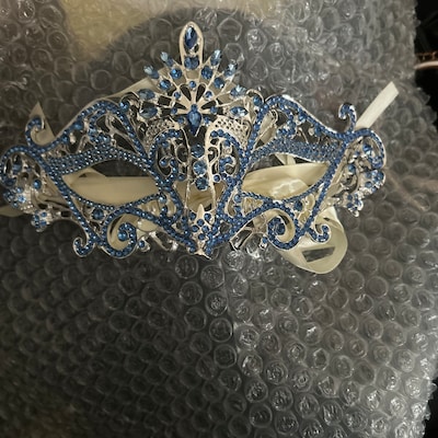 Butterfly Green Masquerade Mask, Wedding Party Silver Eye Mask, Cosplay ...