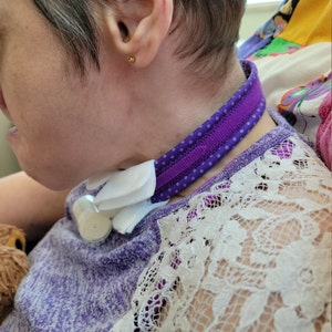 5 Custom Reusable Trach Ties - Etsy