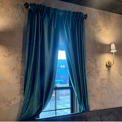 Blackout Curtains 62 Color Options Custom Size Blackout - Etsy