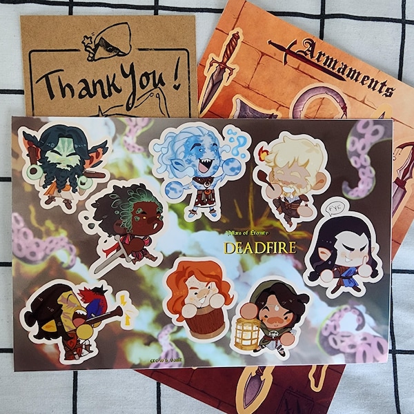 Dragon Age Inquisition Stickers | RPG Stickers | Waterproof - Etsy