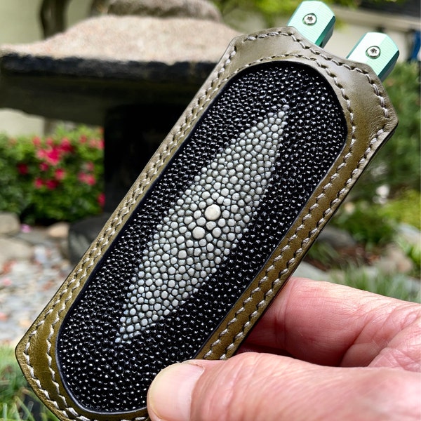 PICK YOUR COLOR Leather Bali Burrito/balisong Sheath *please Read ...