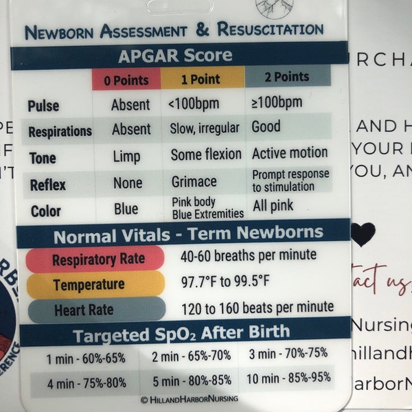 Newborn Assessment and Resuscitation NRP Labor and Delivery Nursing ...