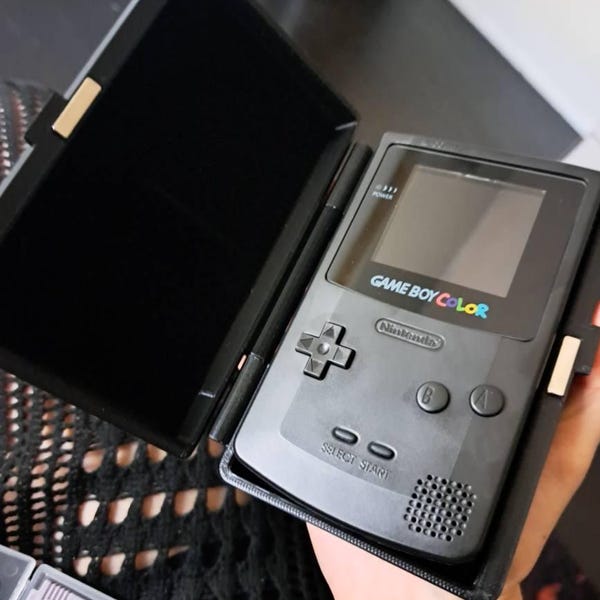 Minidisc Case With Latching Lid | Holds 10 Discs | Storage/holder/box ...