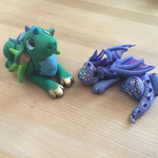 Polymer Clay Dragon Sculpting Tutorial - Beginner - Etsy
