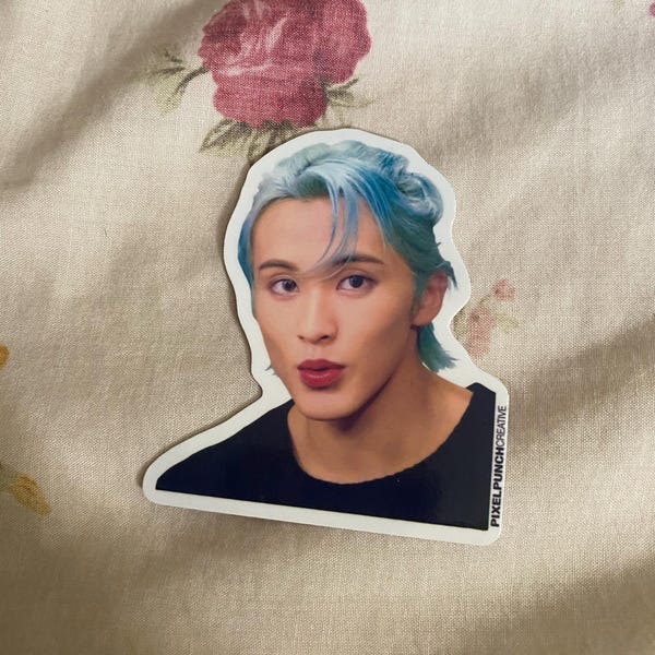 Mark Lee NCT 127 “braids” Sticker - Etsy