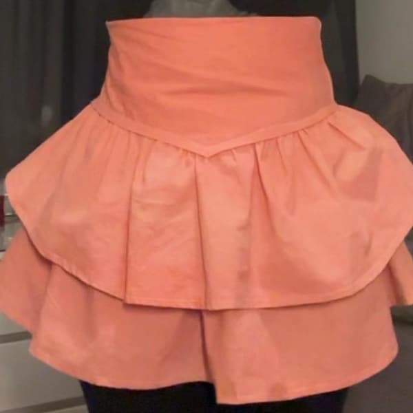 Sewing Pattern Ruffled Skirt Pattern Mini Skirt Sewing Pattern Summer ...