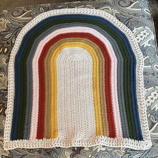 Phoenix Rainbow Blanket — PATTERN (includes 3 Sizes) - Etsy
