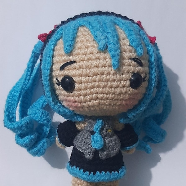 PDF: Hatsune Miku Inspired Amigurumi Doll - Crochet Pattern by ...