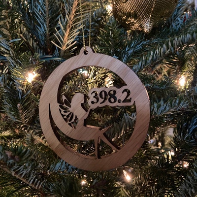 Dewey Decimal Fairy Tales Christmas Ornament 398.2 I Still - Etsy